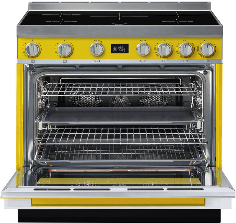 Smeg CPF9IPYW | Range Cooker Induction | Yellow