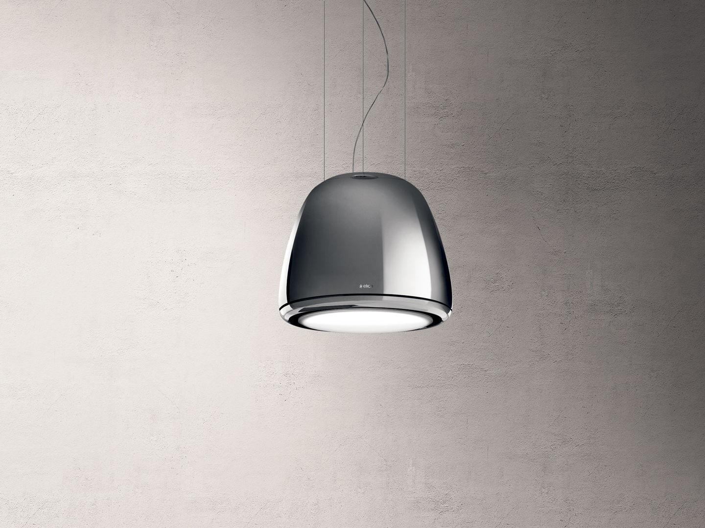 Elica DIVA-HEAVY-METAL | Ceiling Mounted Hood | Polished Stainless ...