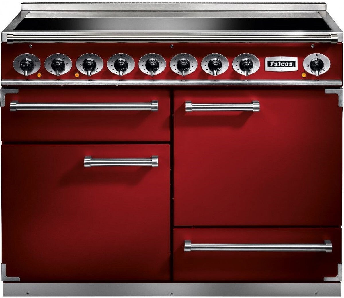 Falcon F1092DXEIRD-N-EU | Range Cooker Induction | Cherry Red / Nickle