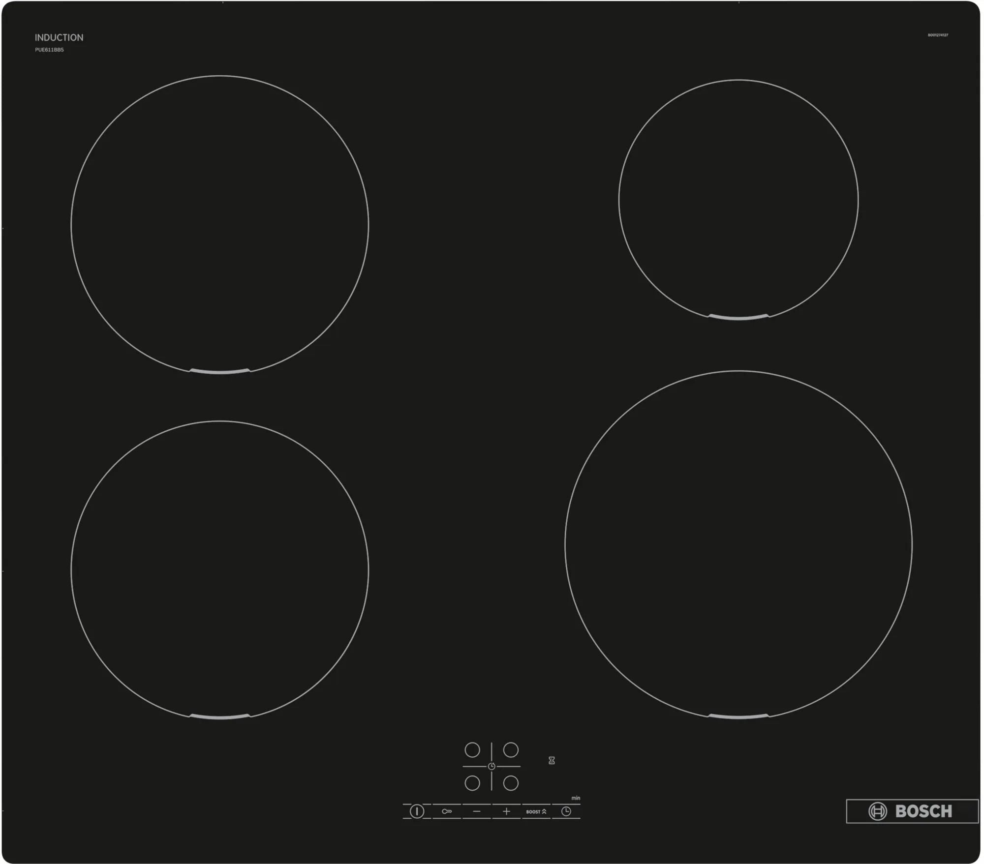 Bosch PUE611BB5E | Induction Hob | Black
